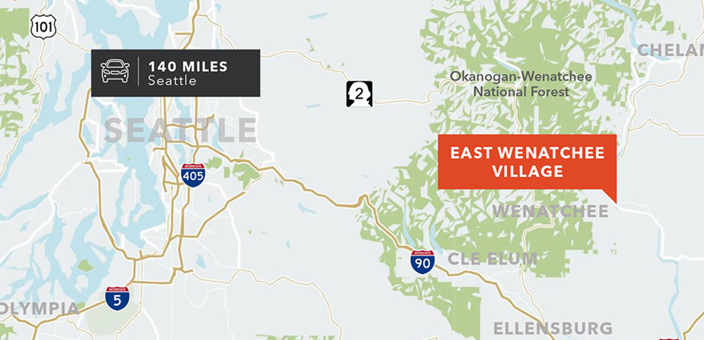 East Wenatchee Village | 460 Rock Island Road, East Wenatchee, WA